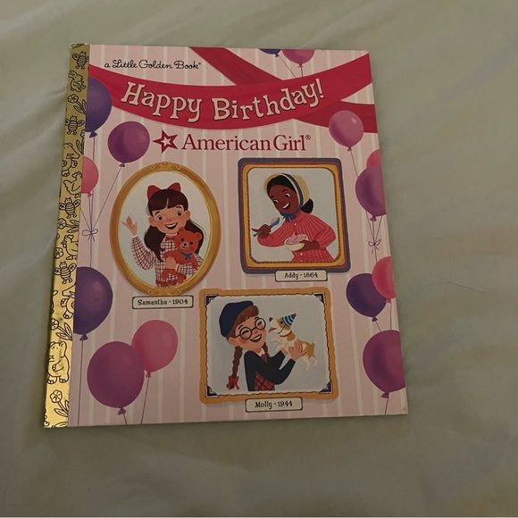 Golden Book | Other | Little Golden Book American Girl Happy Birthday ...